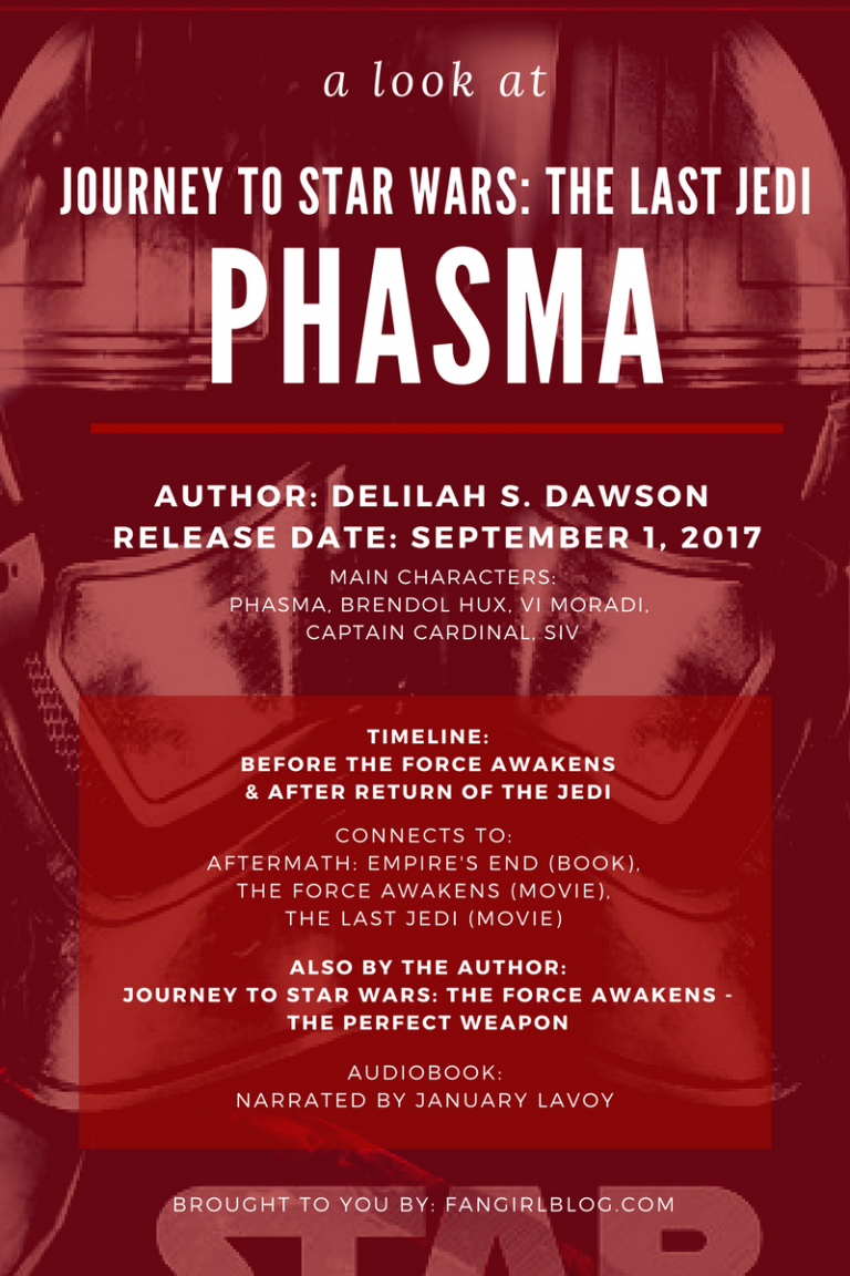 Phasma Novel by Delilah S. Dawson Reviewed – FANgirl Blog